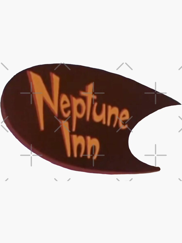 "Neptune Inn Sign from A Goofy Movie" Sticker for Sale by danimora ...