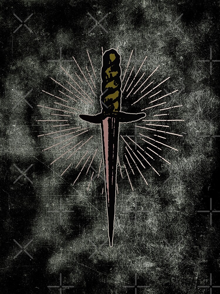 "Medieval Ritual Wicca Dagger " Poster by pignpix | Redbubble
