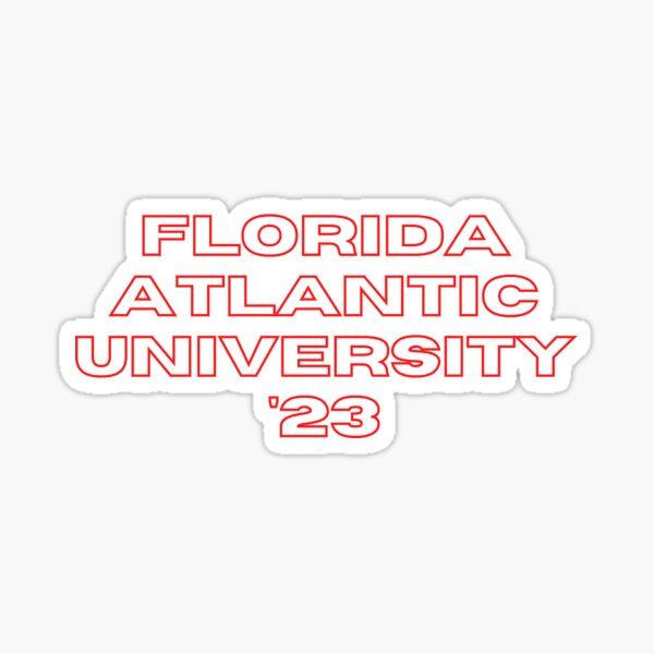 "FAU 2023" Sticker for Sale by eggshelby | Redbubble