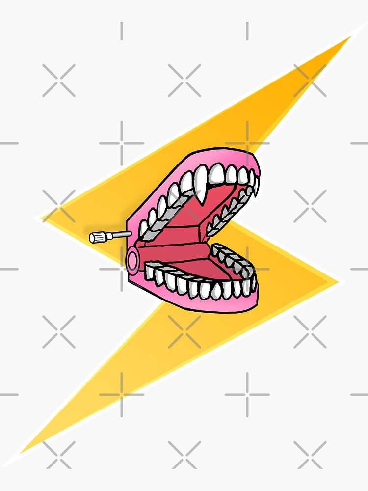 "Count Zapula" Sticker by Justanos | Redbubble