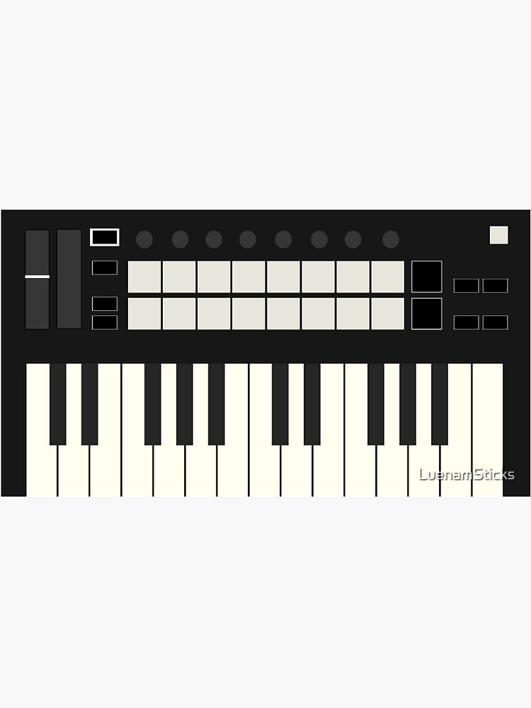 "Launchkey Mini Mk3" Sticker for Sale by LuenamSticks | Redbubble