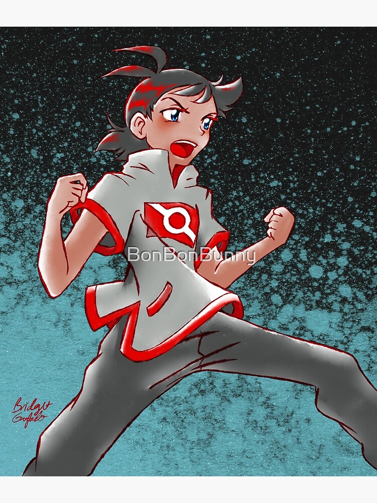 "Pokemon Journeys - Goh Anime Fan Art" Photographic Print by ...