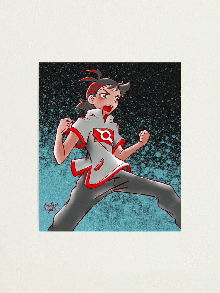 "Pokemon Journeys - Goh Anime Fan Art" Photographic Print by ...