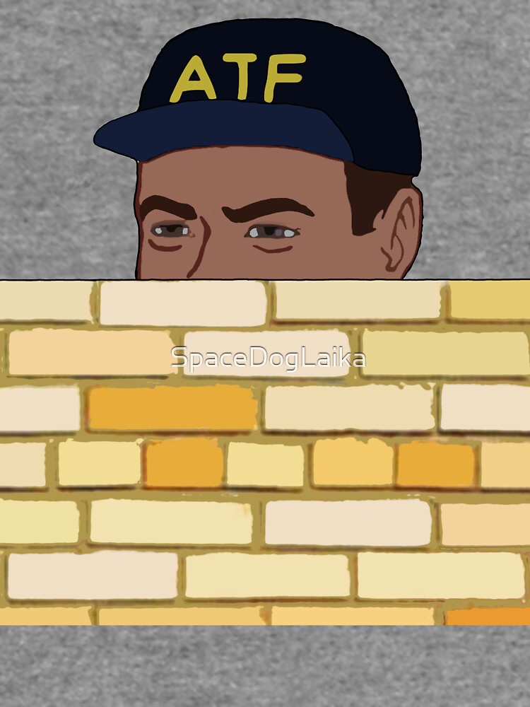 "ATF Guy Fence Peeking - Meme, Gun Rights" Lightweight Sweatshirt for ...