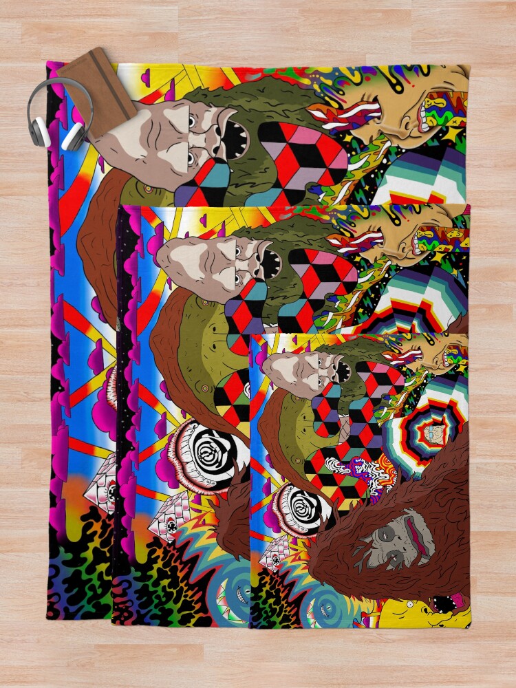 "The big lez show wall art" Throw Blanket for Sale by AntoJ | Redbubble