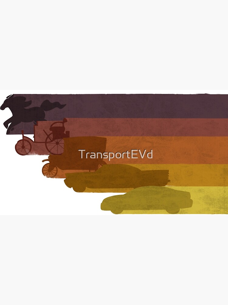 "Evolution of Transportation " Poster for Sale by TransportEVd | Redbubble