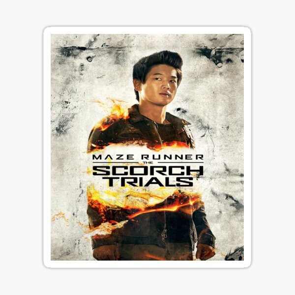 "The Scorch Trials - Minho" Sticker for Sale by A5-TheGlue | Redbubble