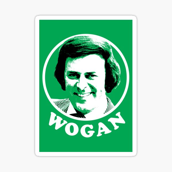 " Terry Wogan" Sticker for Sale by BennyBearProof | Redbubble