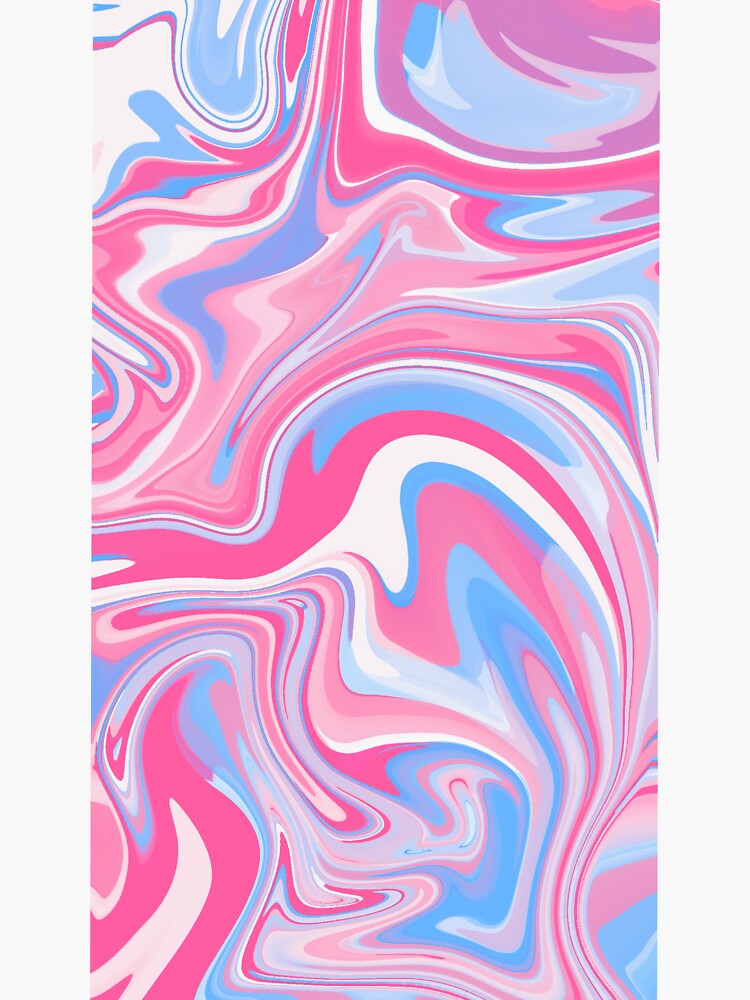 "Liquid Trans " Sticker for Sale by alanxshby | Redbubble