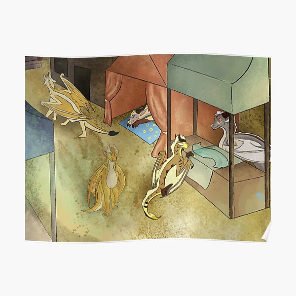 "Wings of Fire-Scorpion Den" Poster for Sale by BlueDragon15 | Redbubble