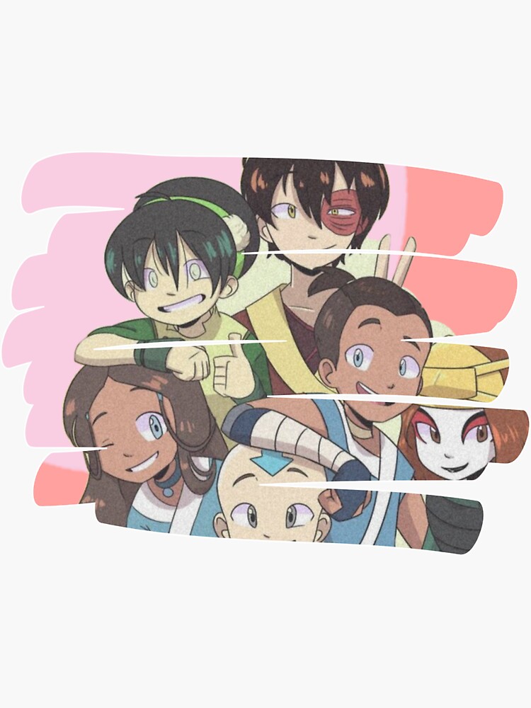 "Kawaii Team Avatar" Sticker by letayl3 | Redbubble