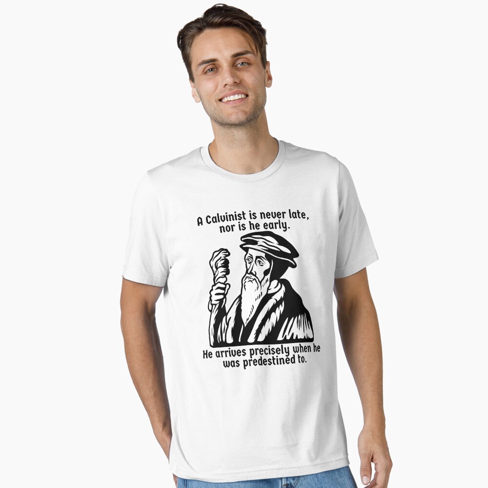 "Calvinist Wizard" Sticker for Sale by HalpinDesign | Redbubble