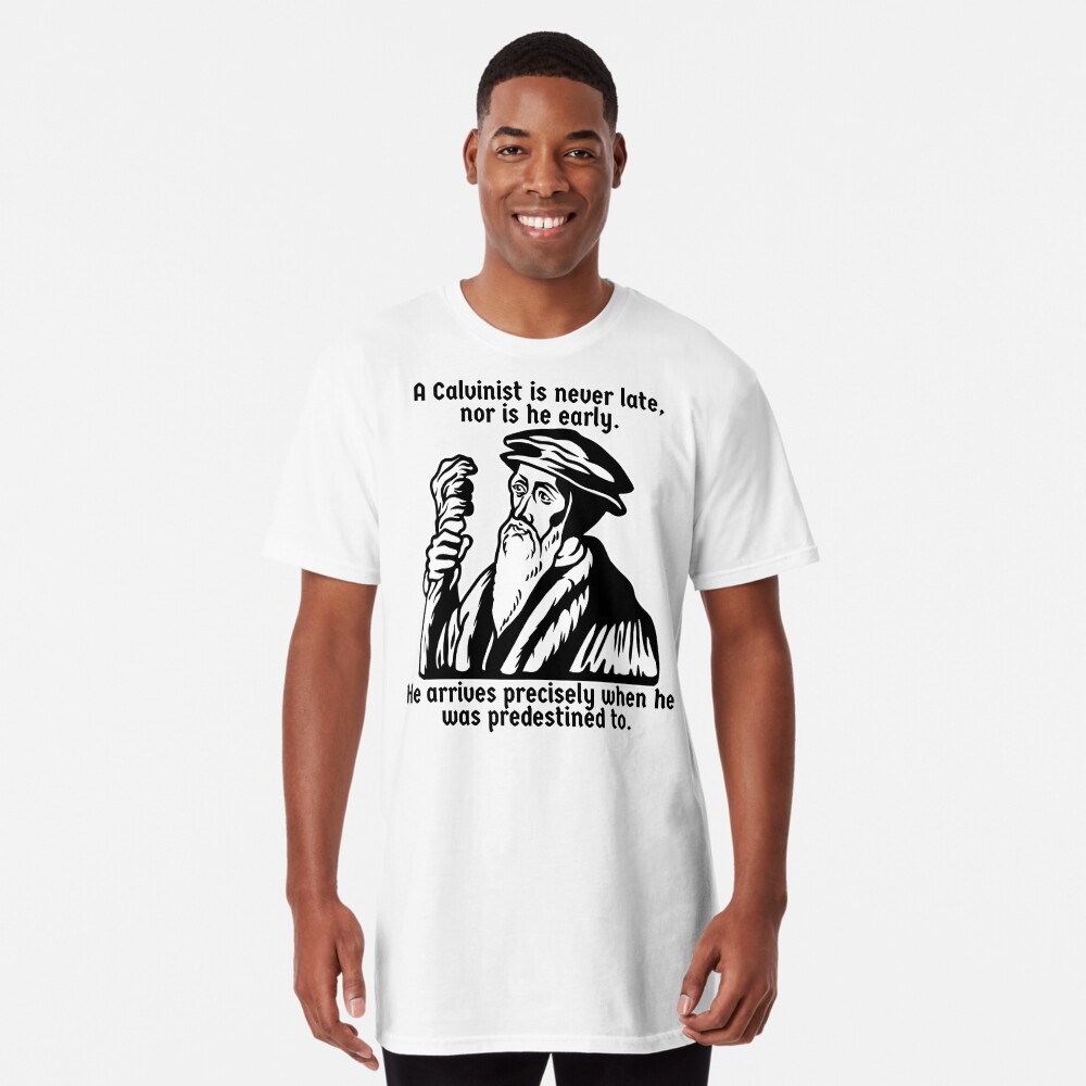 "Calvinist Wizard" Sticker for Sale by HalpinDesign | Redbubble