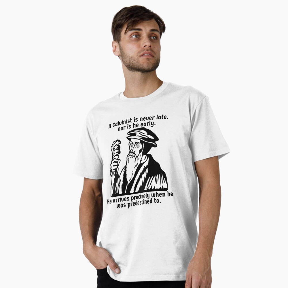 "Calvinist Wizard" Sticker for Sale by HalpinDesign | Redbubble