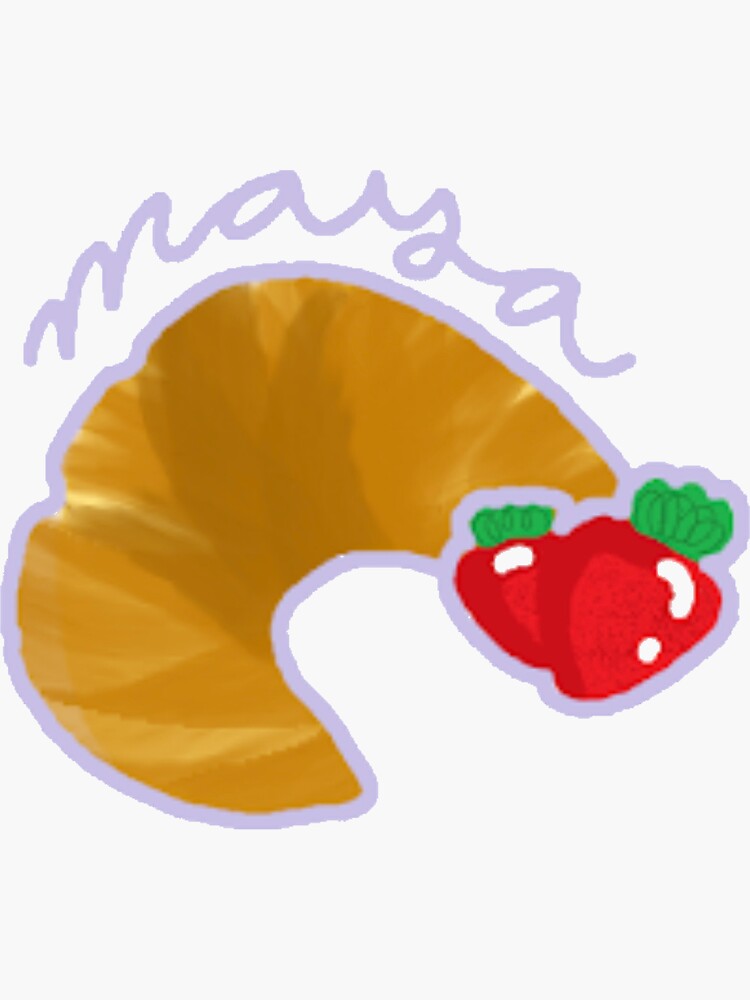 Maya”" Sticker for Sale by yoursmiley | Redbubble