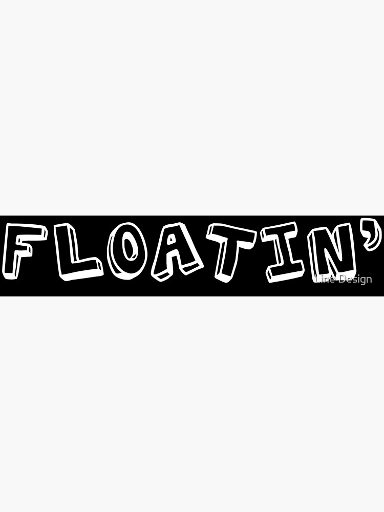 "Simple Floating Outline Design" Poster by iqian | Redbubble