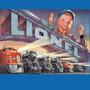 "Retro Lionel Train Ad 1950's" Poster for Sale by smstees | Redbubble