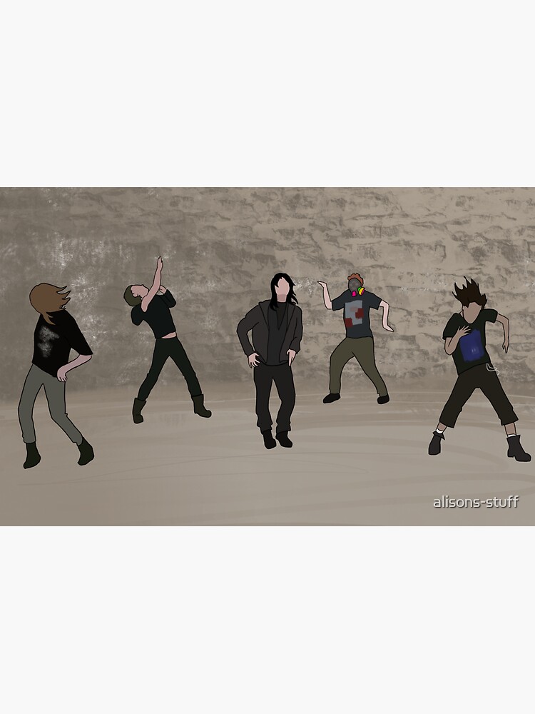 "The Skids" Sticker for Sale by alisons-stuff | Redbubble