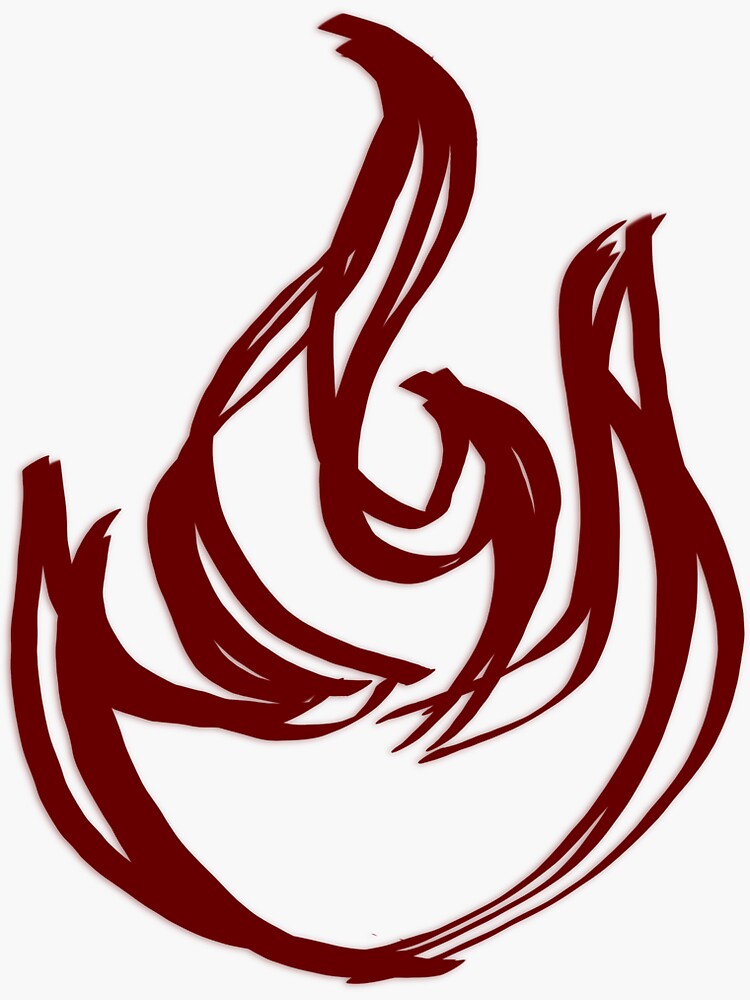 "Fire logo" Sticker by Eddy24 | Redbubble