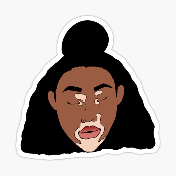 "Black Girl Beauty" Sticker for Sale by FroMagic | Redbubble