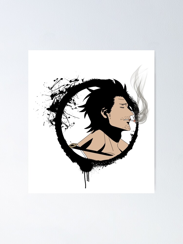 "Black Clover - Yami Sukehiro Smoke" Poster for Sale by oneskyoneland ...