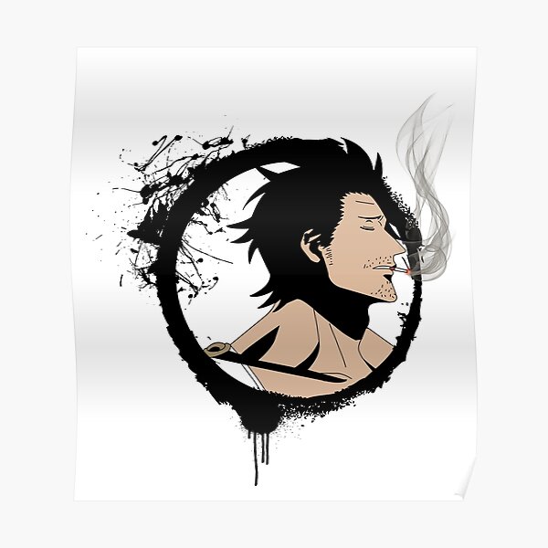 "Black Clover - Yami Sukehiro Smoke" Poster for Sale by oneskyoneland ...