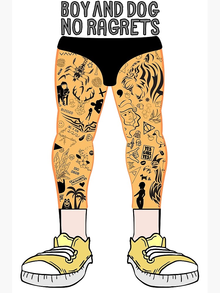 "No Ragrets" Poster by boyanddogart | Redbubble