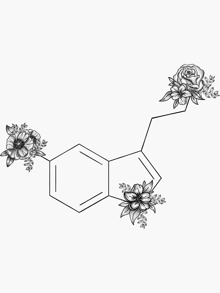 "Seratonin " Sticker for Sale by GwenJones16 | Redbubble