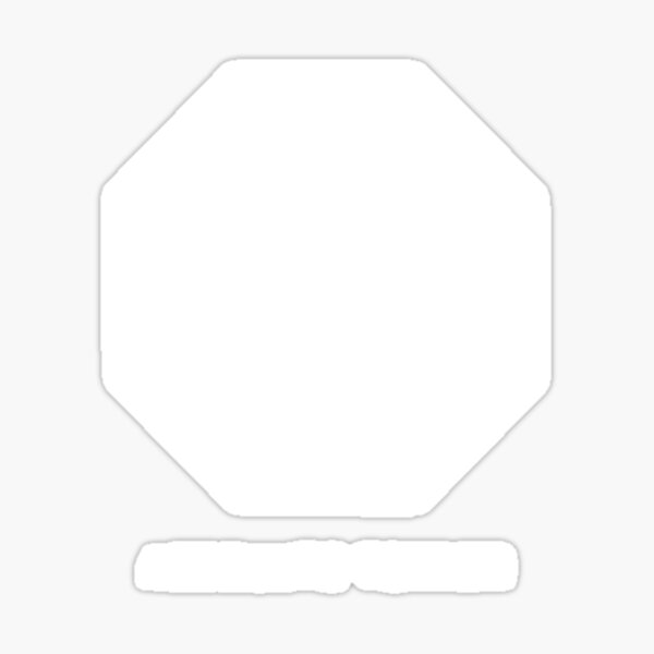 "Evangelion AT Field White | Absolute Terror Field" Sticker for Sale by ...