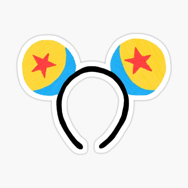 Mouse Ears Stickers | Redbubble
