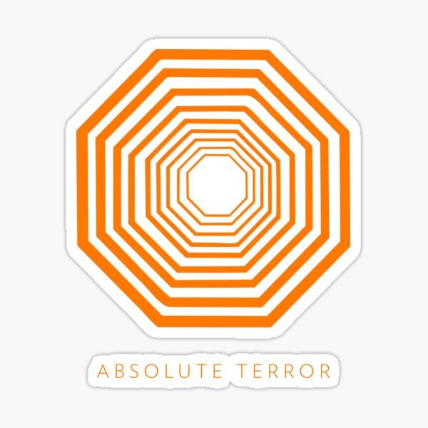 "Evangelion AT Field Orange | Absolute Terror Field" Sticker for Sale ...