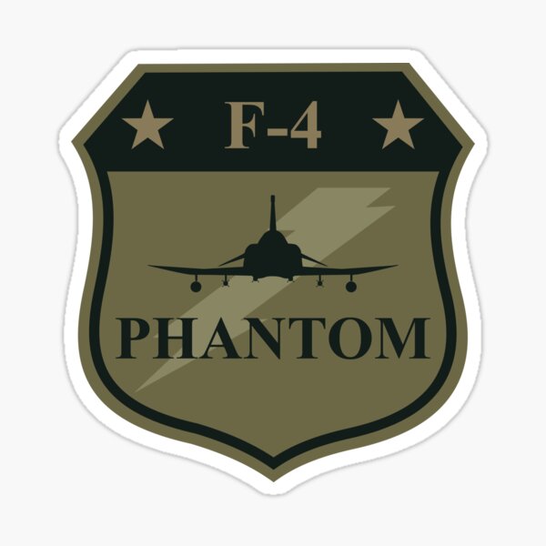 "F-4 Phantom Patch" Sticker for Sale by StrongVlad | Redbubble