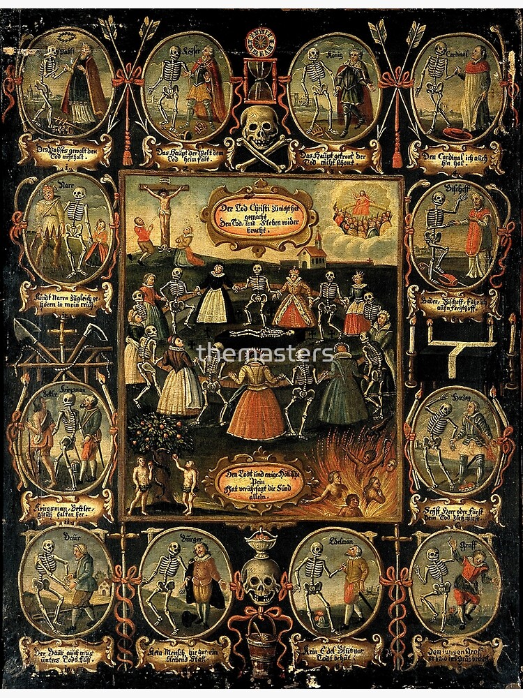 "Danse Macabre" Poster for Sale by themasters | Redbubble