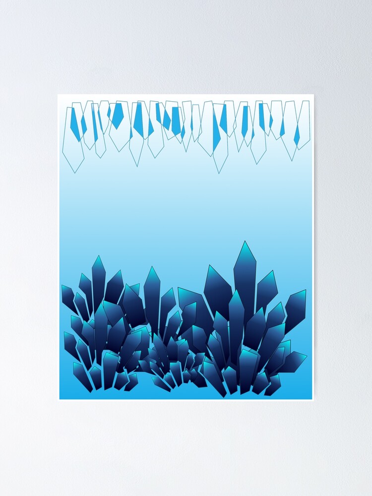 "Crystal Cave" Poster by Adisak-designs | Redbubble