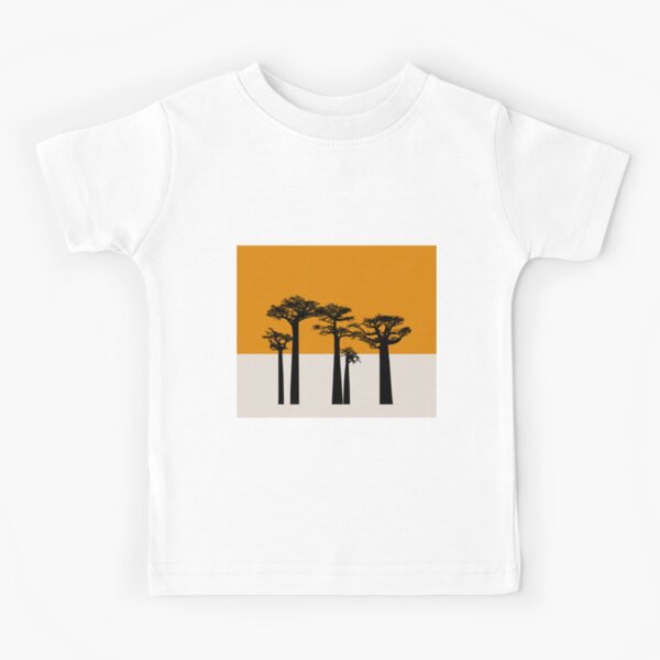 "Baobab trees sunset in Madagaskar" Kids T-Shirt by IkonolexiArt ...