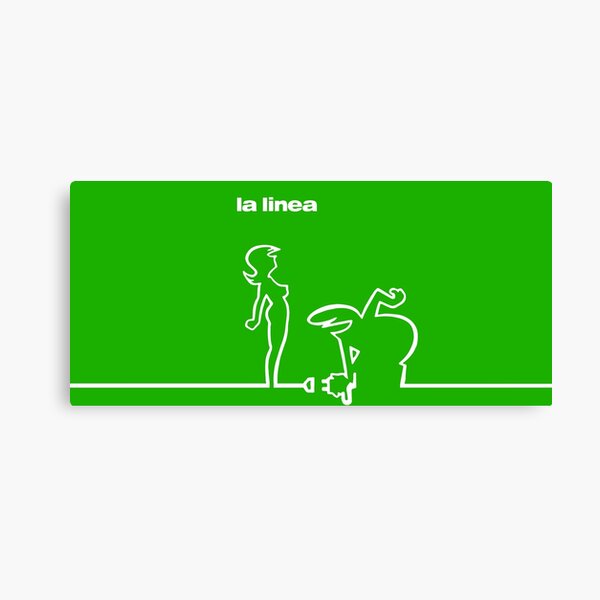 Wandbilder: La Linea | Redbubble