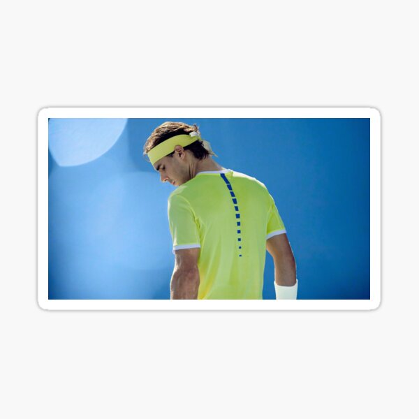 "Rafael Nadal " Sticker for Sale by RMK3025 | Redbubble