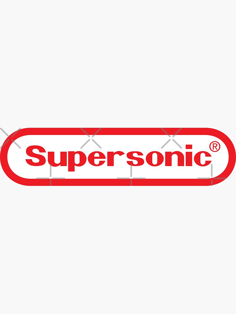 "Oasis // Supersonic (Nintendo Style)" Sticker by Sound-Tees | Redbubble