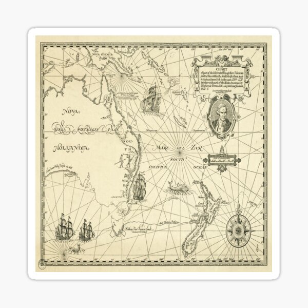 "Old Maps" Sticker for Sale by tanduksapi | Redbubble