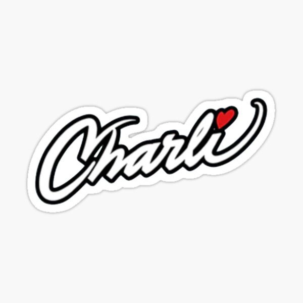 "Charli" Sticker for Sale by -6006IES- | Redbubble