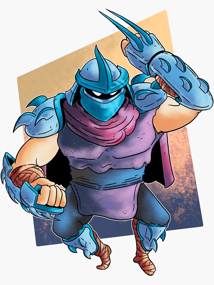 "Chibi Shredder" Sticker for Sale by Hojyn | Redbubble