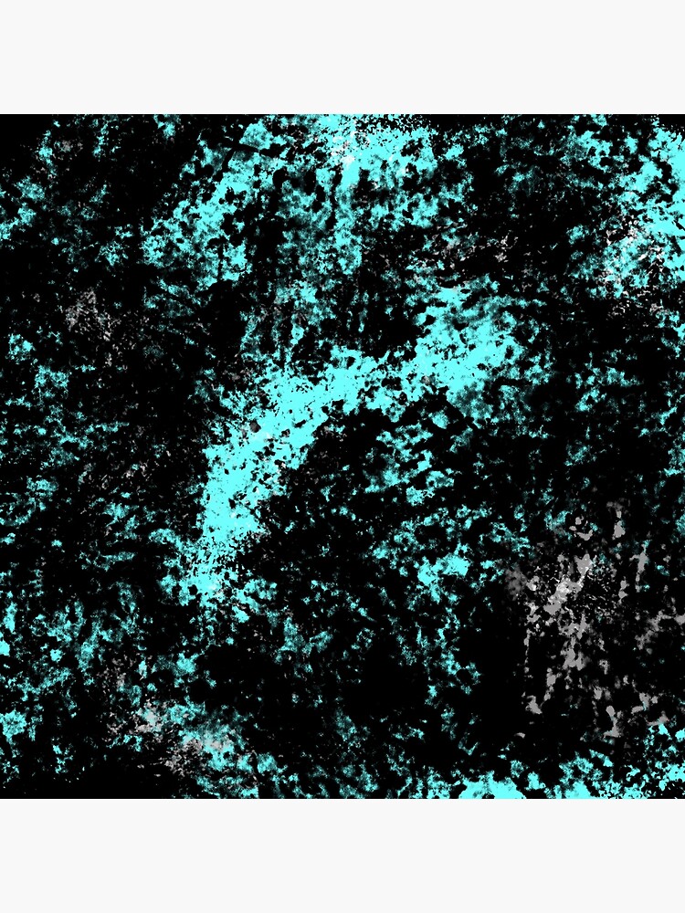 "Abstract Black and Blue Splat" Poster for Sale by InfiniteFlux | Redbubble