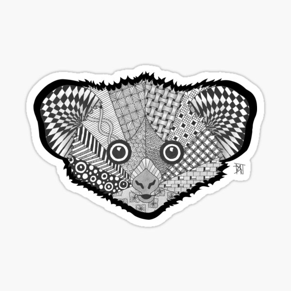"Aye-aye" Sticker for Sale by DepictiumArt | Redbubble