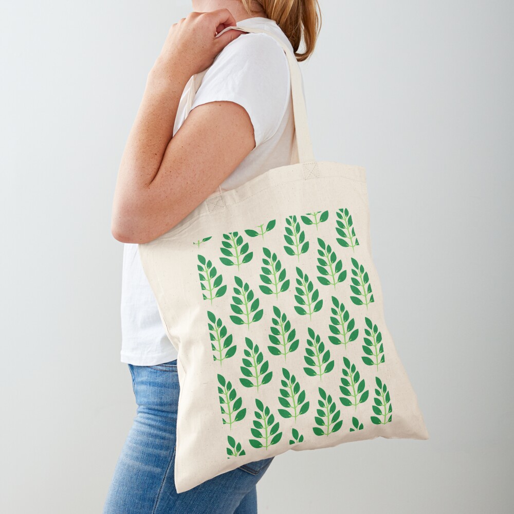 "Green Leaves Pattern - Nature" Tote Bag for Sale by Hoopstore | Redbubble