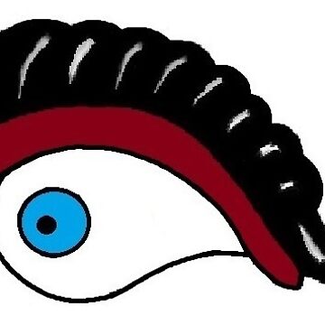 "Maltese Luzzu Evil Eye" Sticker for Sale by Vassallo Design | Redbubble