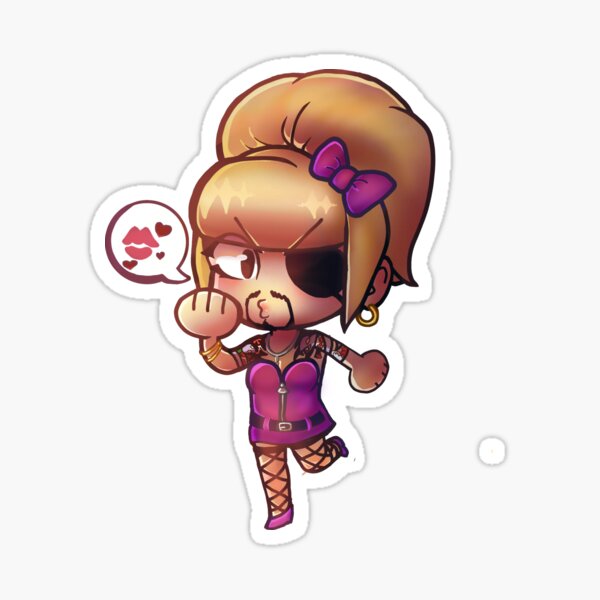 "Chibi Goro Majima as Goromi" Sticker for Sale by SinlestiA | Redbubble
