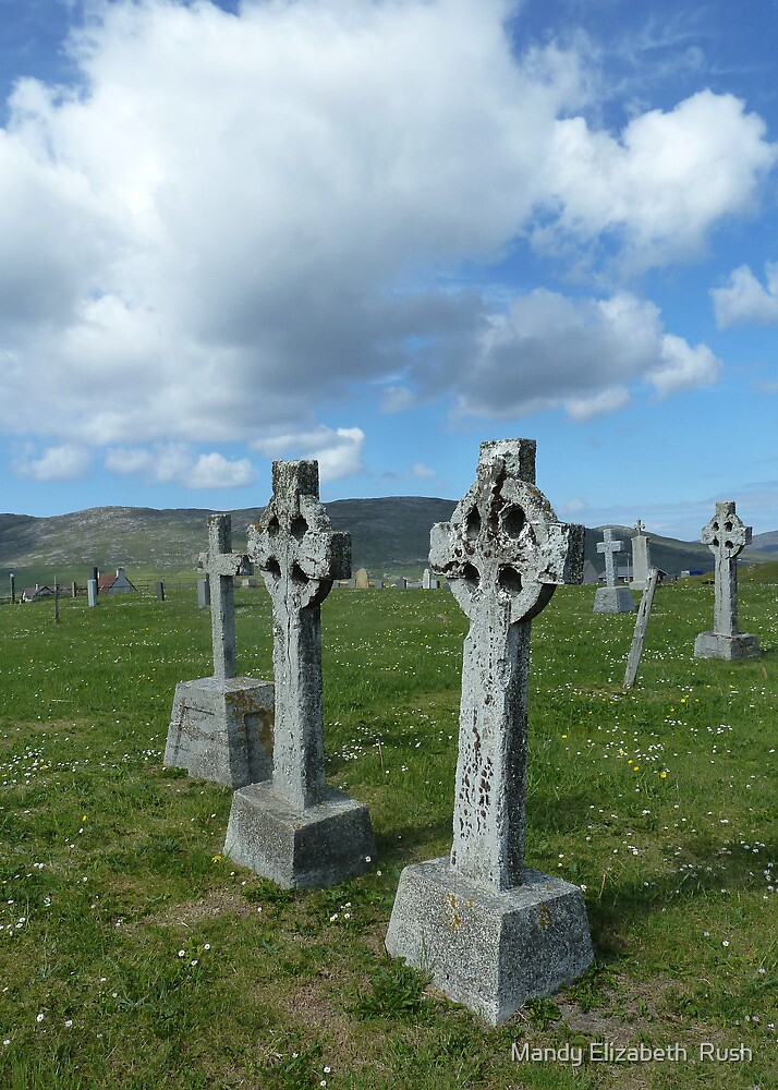 "Celtic Crosses, Scotland" by Mandy Elizabeth Rush | Redbubble