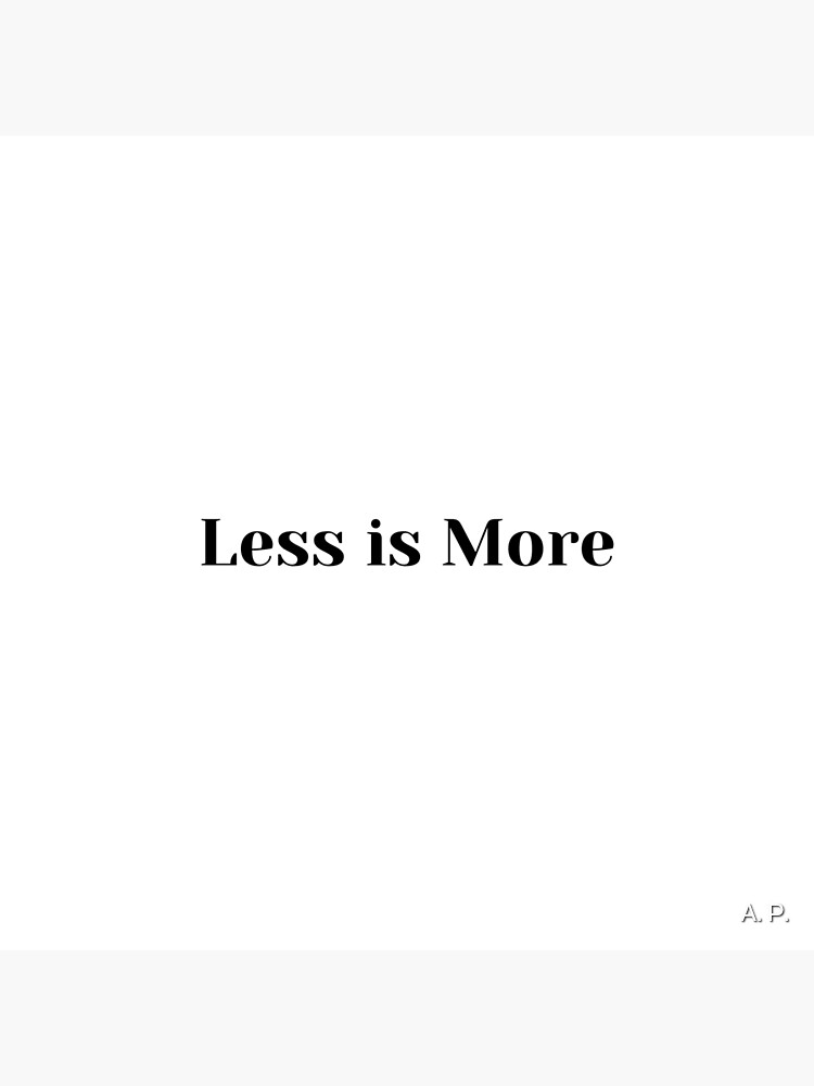 "Less is More Mies van der Rohe Bauhaus Architecture Quote ...