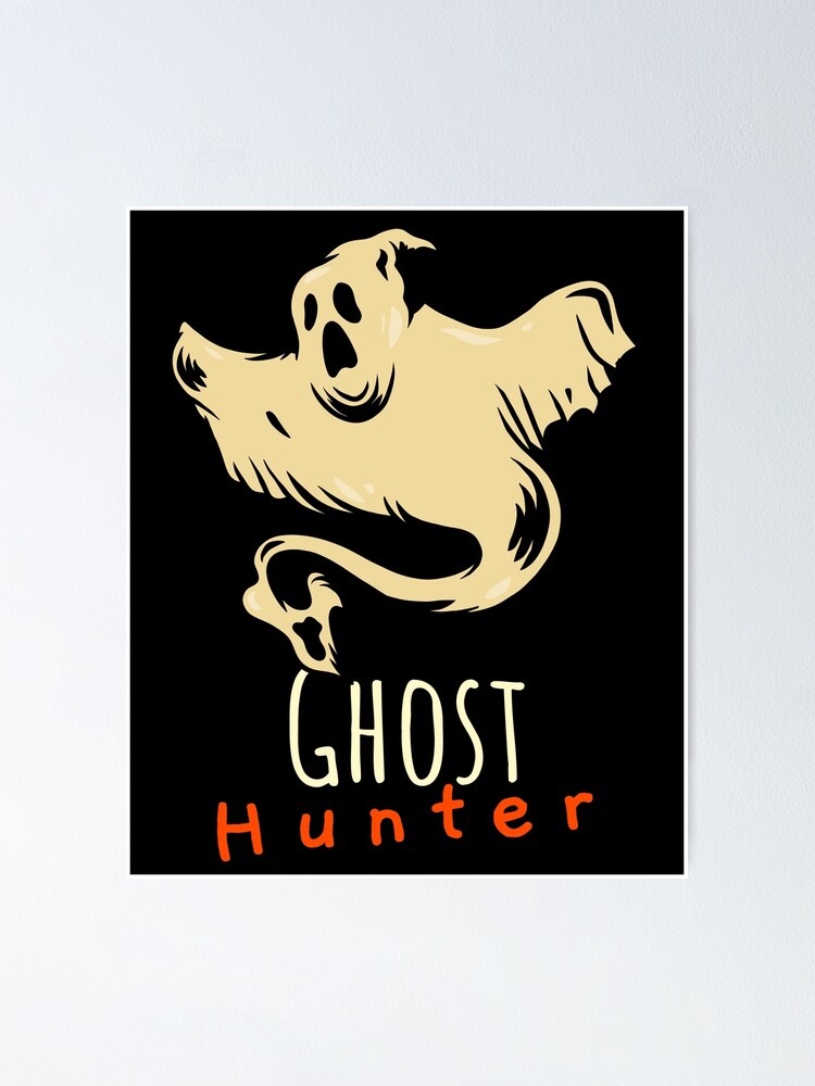 "Ghost Hunters Scary Ghost Paranormal Research and Halloween Spooky ...