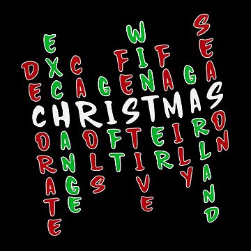 "Christmas Acronym" Poster for Sale by MoonsmileProd | Redbubble
